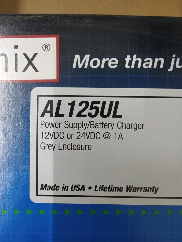 Altronix Power Supply/Battery Charger 12/24 VDC @1A AL125UL NEW | eBay