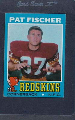 1971 Topps #074 Pat Fischer Redskins EX *2201 | eBay