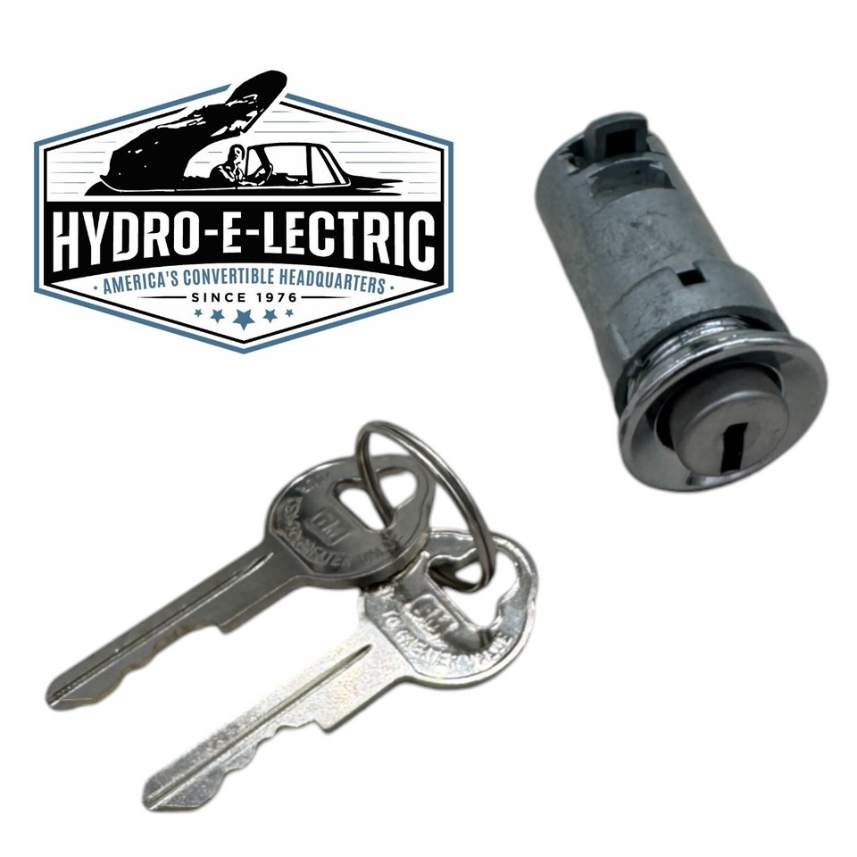 Glove Box Compartment Lock Assembly- Early GM Keys fits 1969 Pontiac ...