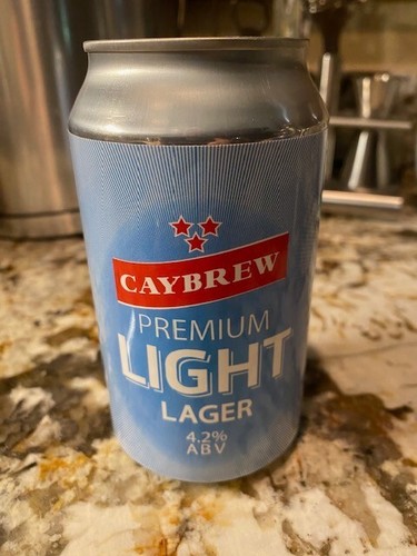 Caybrew Premium Light 12 oz 355ml Beer Can Caybrew Brewery Cayman ...