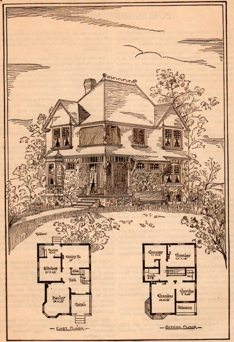1800s House Plans