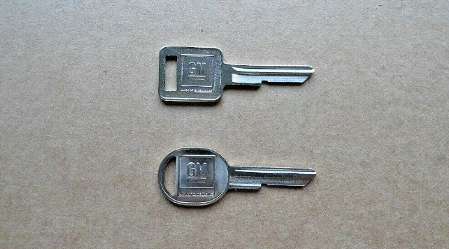2 VINTAGE NOS KEY BLANKS! FOR 1970-1990's CAMARO G-BODY GRAND NATIONAL ...