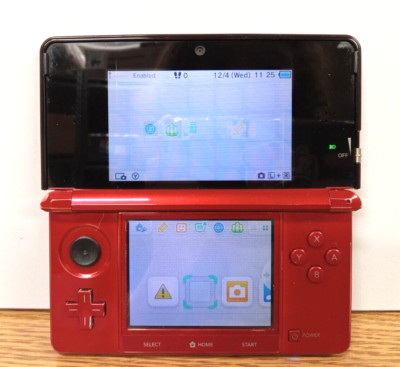 Nintendo 3DS Console (Red) - Circle Pad Drift, Bad R Shoulder Button ...