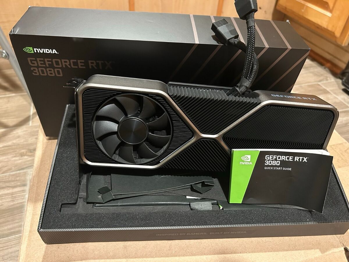 Nvidia RTX 3080 Founders Edition FE 10GB GDDR6X Graphics Nvidia RTX 3080 Founders Edition FE 10GB GDDR6X Graphics