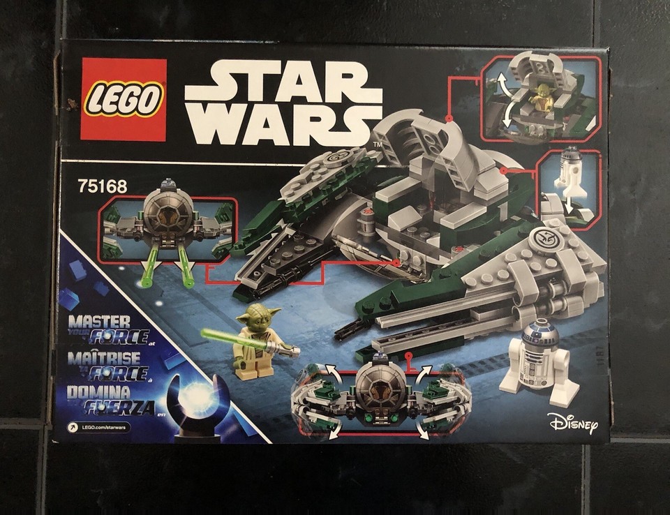 LEGO 75168 Star Wars Yoda's Jedi Starfighter - New Sealed Retired ...