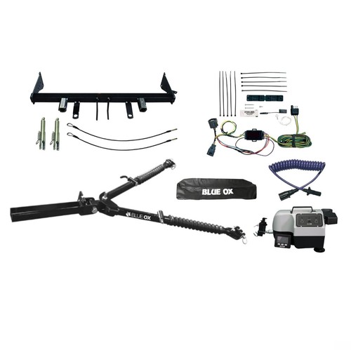 Blue Ox Baseplate & Alpha 2 Tow Bar & Flat Tow Brake w/ Towing Kit for Gladiator | eBay