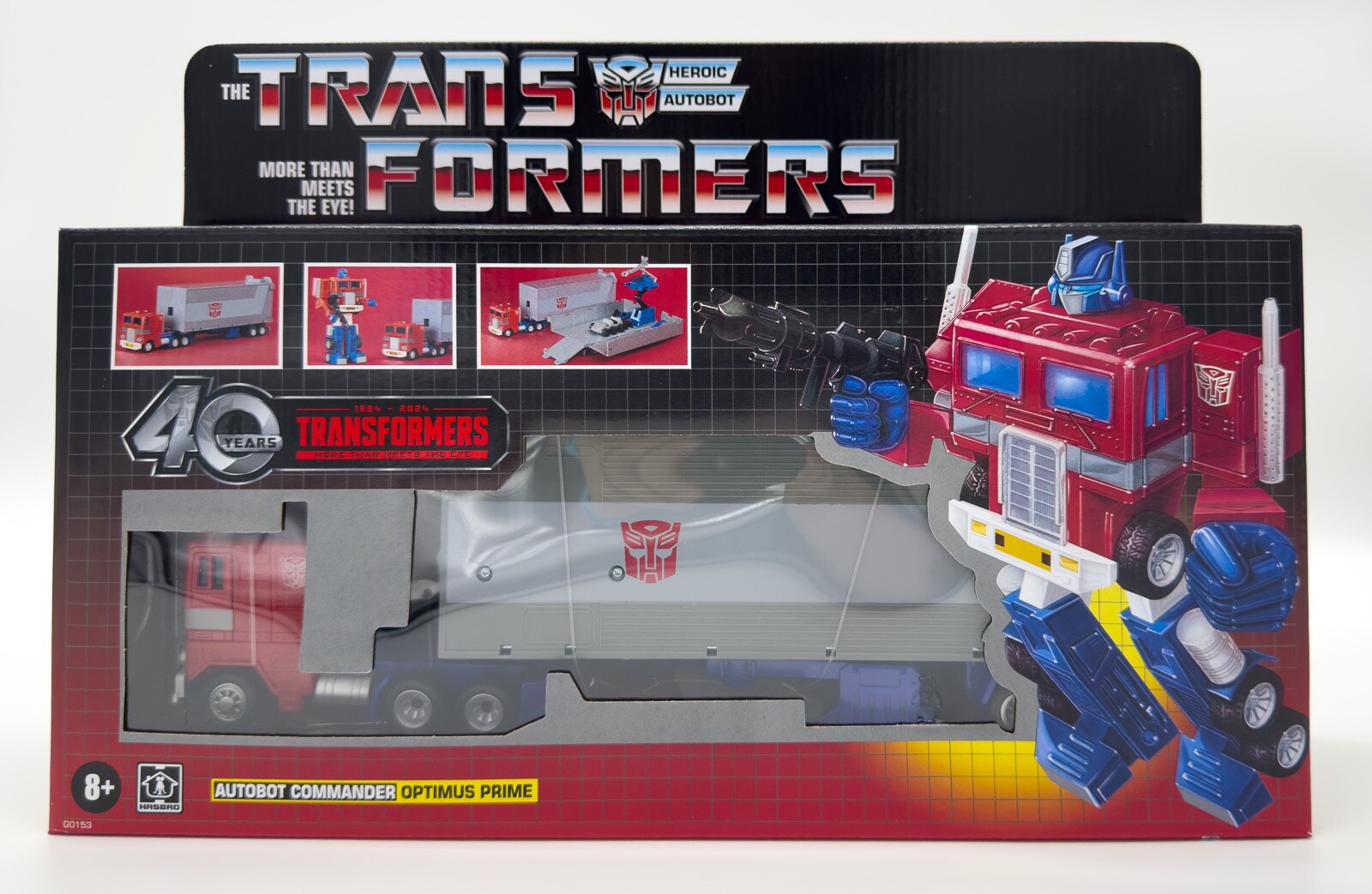Transformers G1 Retro Reissue OPTIMUS PRIME Sealed 40th Anniversary New ...