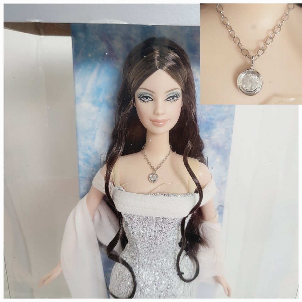 BIRTHSTONE BARBIE COLLECTION w/ Solid 14K Gold & Genuine Birthstones ...
