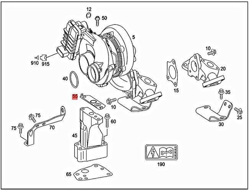 Genuine MERCEDES Stay to cylinder head Metal seal 6421420781 | eBay