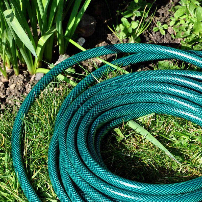 25M Garden Hose Pipe Heavy Duty Reinforced Braided PVC Watering ...