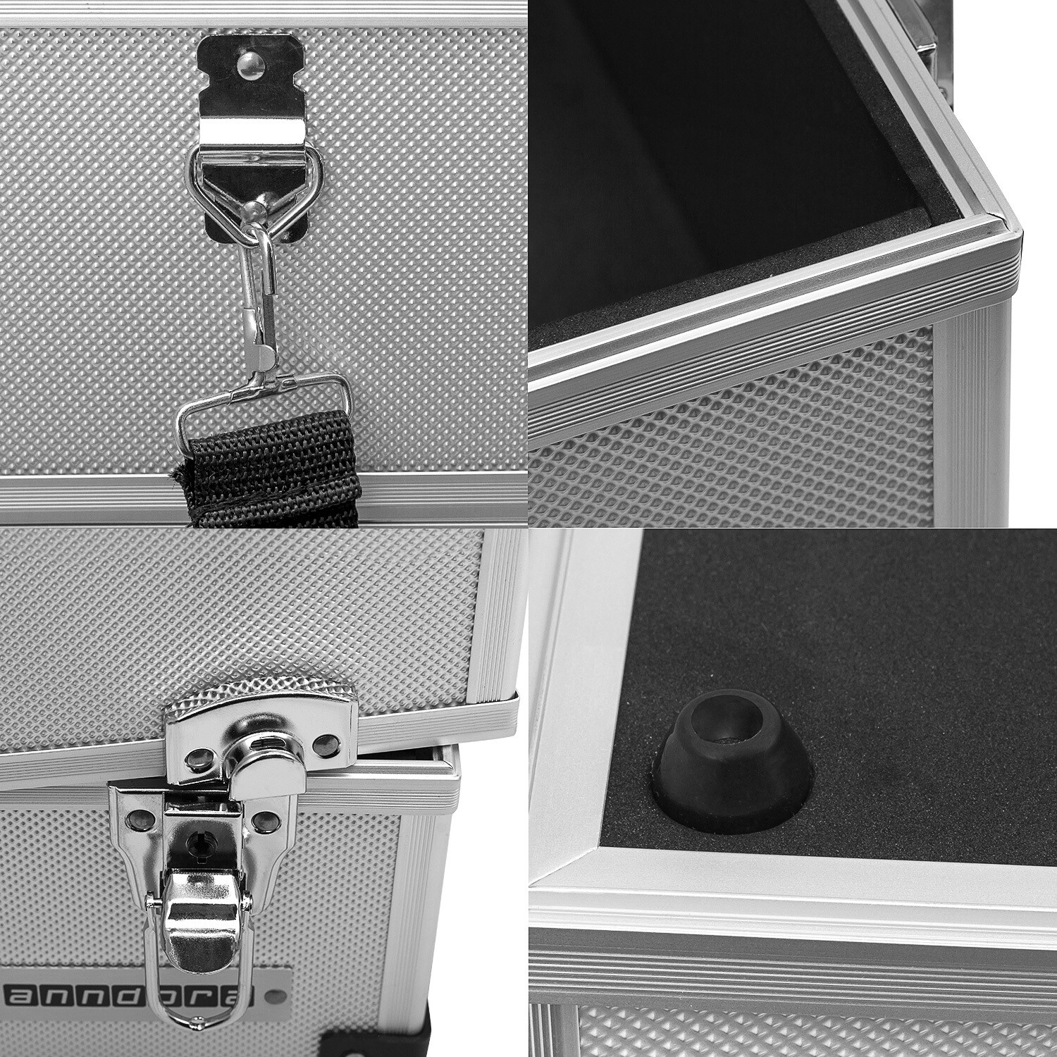 Alu Etagen Werkzeug Koffer Foto Kiste 3 Ebenen Box Truhe Tragegurt ...