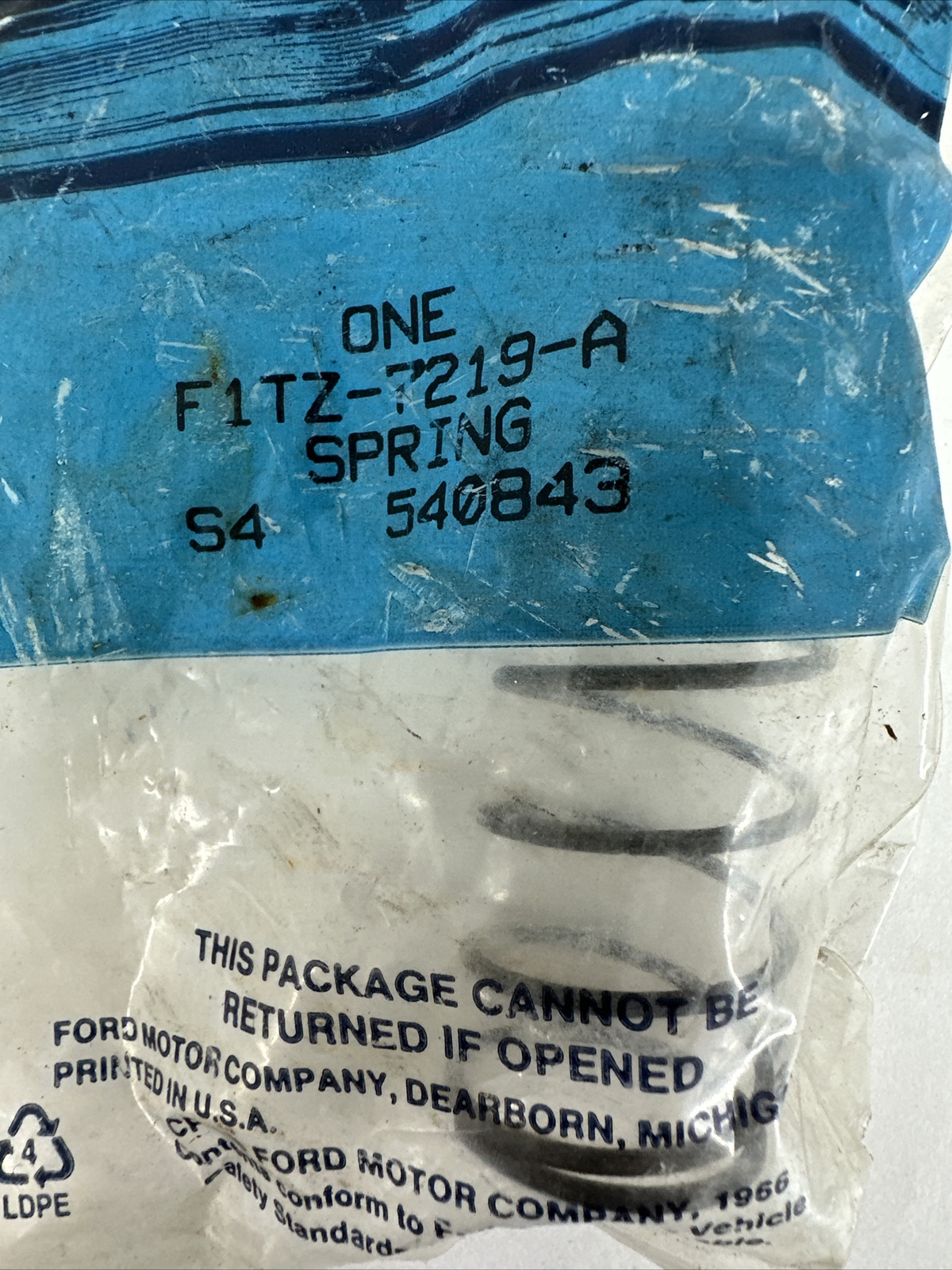 Ford OEM F1TZ-7219-A Manual Transmission Reverse Shift Lug Spring 1991 ...