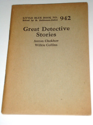Little Blue Book 942, Great Detective Stories, print circa 1925 | eBay