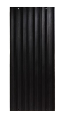 Cast Iron Reeded Panel - Black | eBay UK