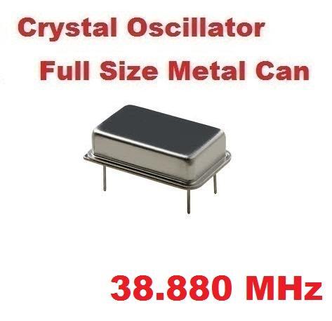38.880MHz 38.880 Mhz FULL CAN CRYSTAL OSCILLATOR 4 PIN ( Qty 5 ) ***NEW ...