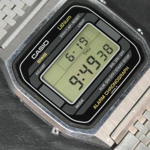 VINTAGE CASIO A150 MODULE {152} 1984 Men's Watch Original Bracelet | eBay