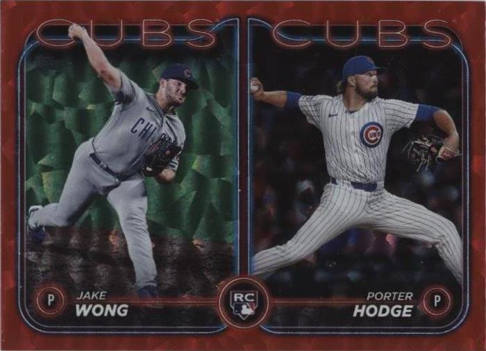 2024 Topps Update Series - Rookie Combos Jake Wong, Porter Hodge #US106 ...