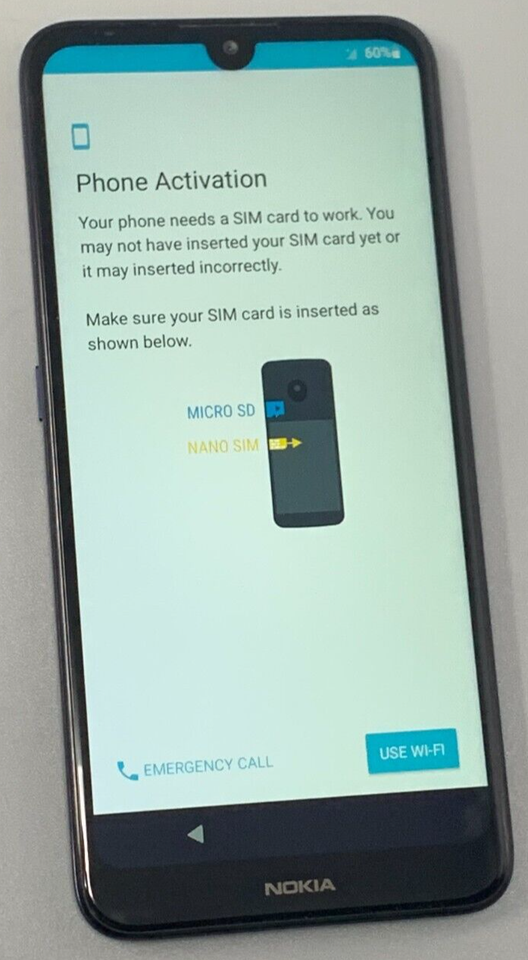 Nokia 3 V TA-1153 16GB Blue Verizon Only Android Smartphone - Fair | eBay