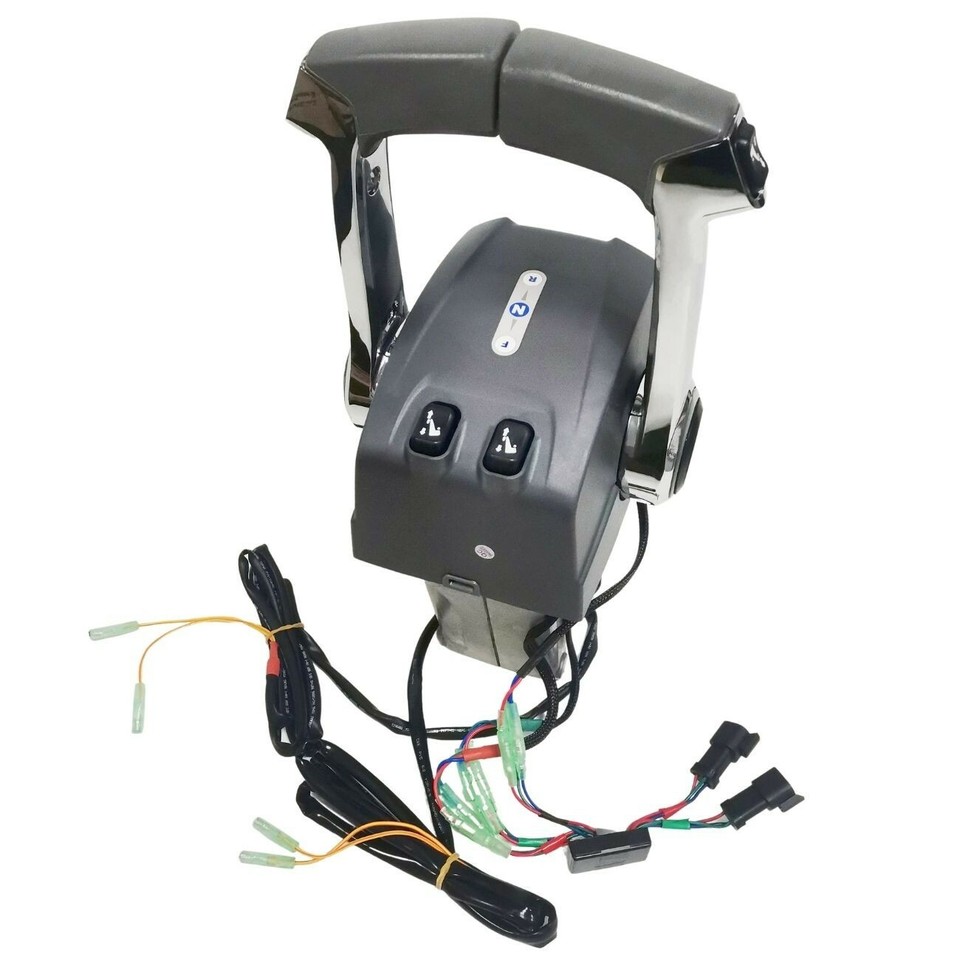 BRP EVINRUDE OUTBOARD TOP DUAL REMOTE CONTROL BOX 5006184 Dual Lever ...