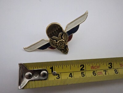 US Air Force Airborne Paratrooper Pinback Lapel Pin | eBay