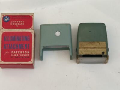 Paterson Slide Viewer with Illuminating Attachment - 35mm Slides Made ...
