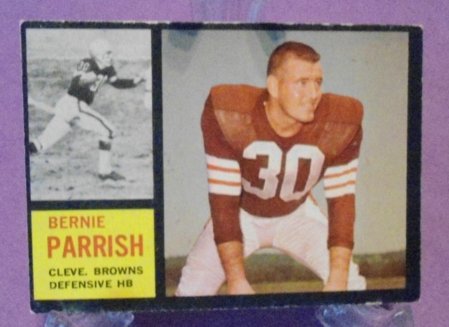 1962 Topps - #34 Bernie Parrish (RC) for sale online | eBay