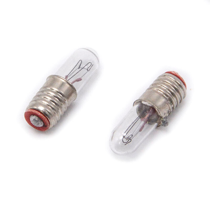 E5 Screw Mini Light Bulb Small Signal Lamp Beads 6.3V/12V/24V 0.1A 0.5W ...
