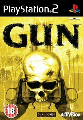 GUN PS2 PlayStation 2 Shooting Video Game Mint Condition Original UK ...