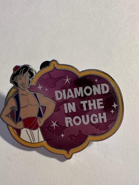Aladdin Diamond In The Rough Aladdin Purple Genie Lamp Glitter Disney ...