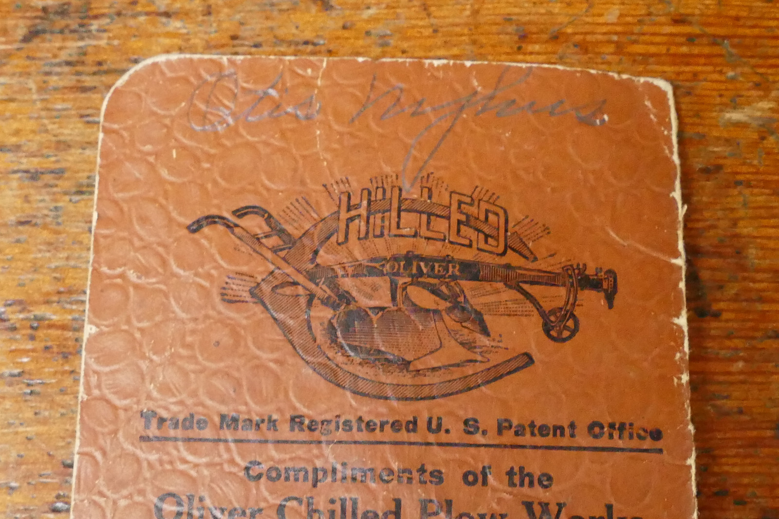 1911 Oliver 40 Chilled Plow Works Pocket Notebook Catalog Advertising ...