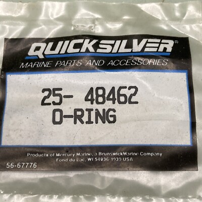 NEW GENUINE MERCURY QUICKSILVER 25-48462 O RING BTTM COWL OUTBOARD ...
