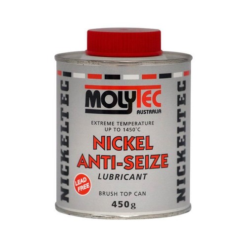 Qty 1 Molytec Nickel Anti-Seize Lubricant 450g Brush Top Tin M825 ...
