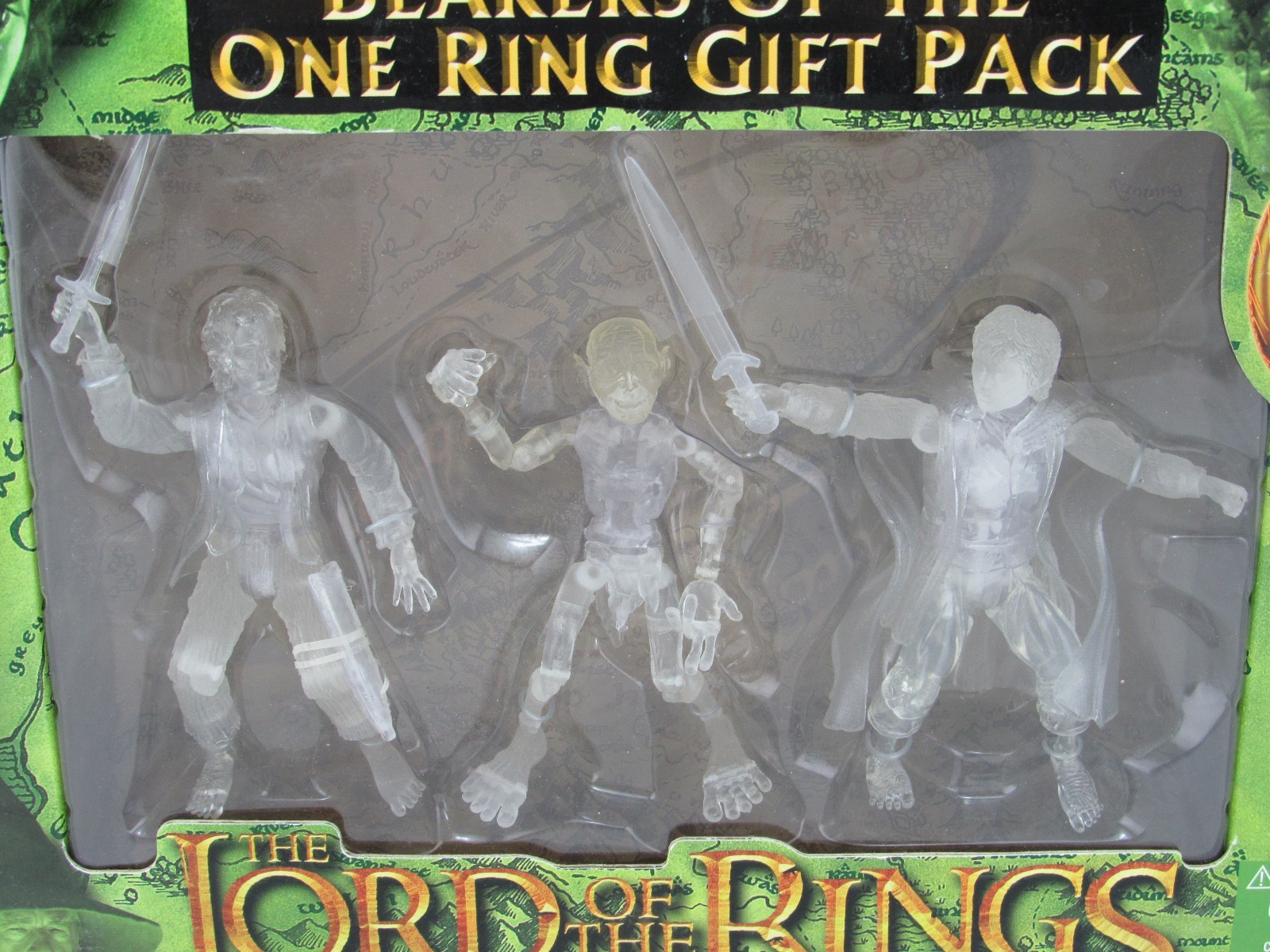 The Lord of the Rings Bearers of the One Ring Gift Pack, 3 Translucent ...