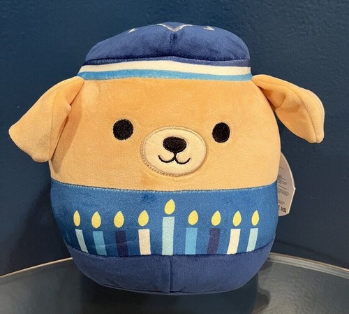 Squishmallows Stuffed Animal Stevon the Hanukkah Jewish Dog 8 inch NWT ...