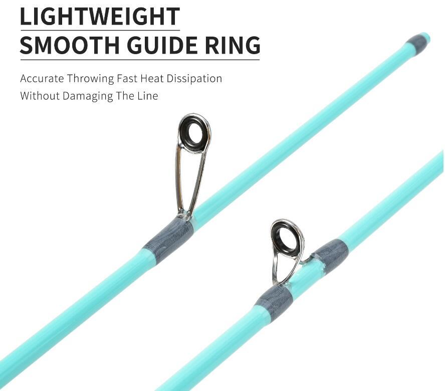 1.68M Fishing Rod Portable Lure Rod Spinning Casting Fishing Poles ...