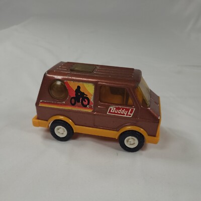 Vintage Buddy L Brown/Copper Van Made in Japan - 5" Long | eBay