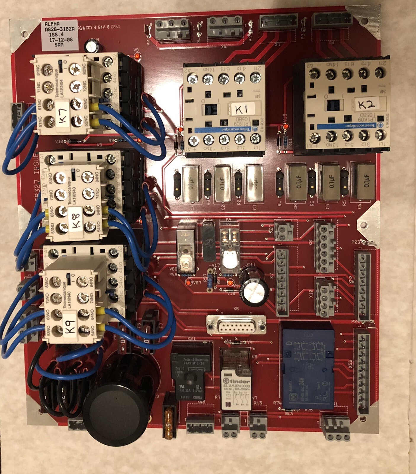 Alpha A826-3162A COLCHESTER / HARRISON ALPHA A3 I/O BOARD A826-3162A ...