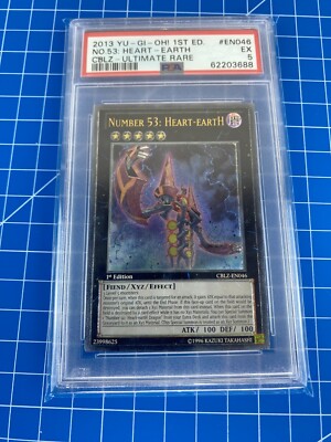 2013 Number 53: Heart-Earth CBLZ-EN046 1st Edition ULTIMATE Rare Yugioh ...