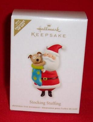 Hallmark Ornament 2012 STOCKING STUFFING VIP Exclusive NEW | eBay