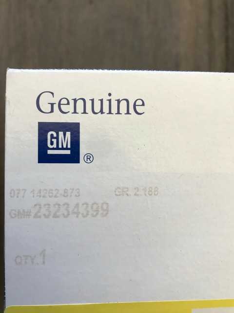 Genuine GM Cylinder Kit 23234399 for sale online | eBay