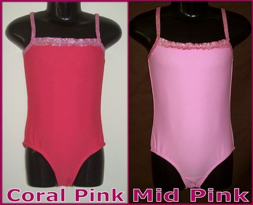 GIRLS TOGS Sz 4 or 6 - PINK GLITTER COSSIE / Gorgeous SWIMWEAR BATHERS ...