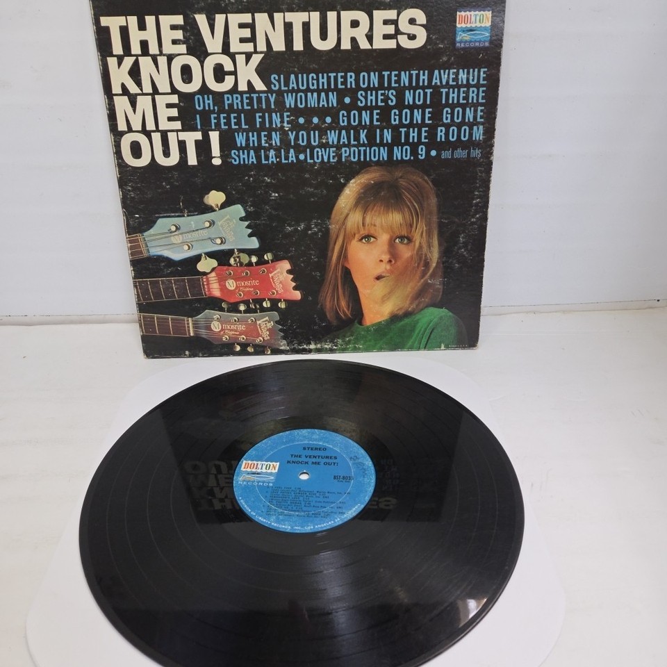1964 The Ventures Knock Me Out Vinyl LP Record G | eBay