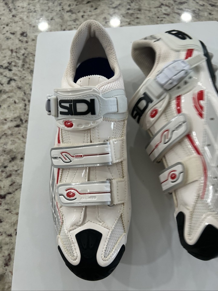 Men’s Sidi Spider NS Cycling Shoes White Size 47 EU 13 US Brand New ...
