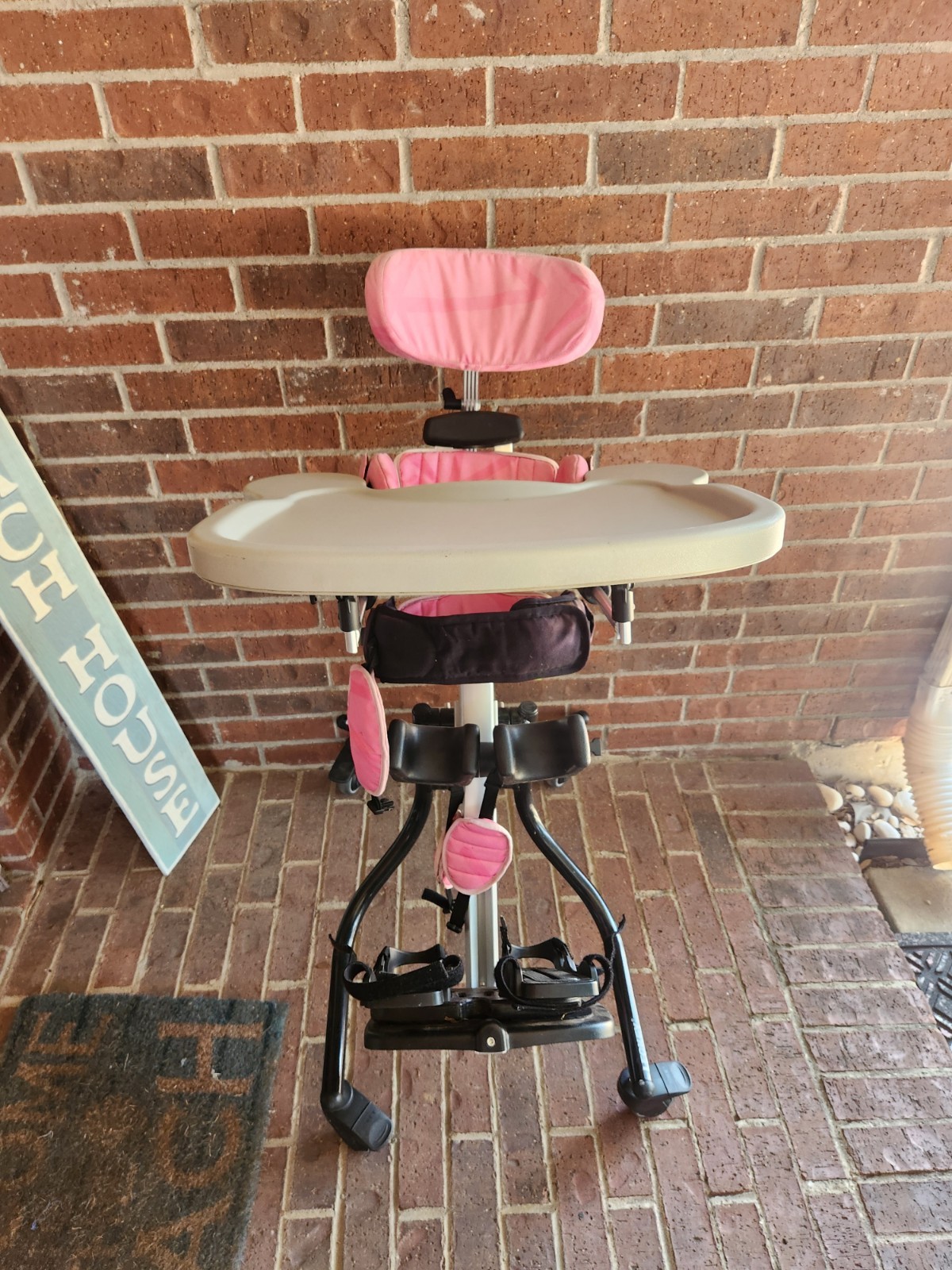 Leckey Squiggles Stander Chair Child Used Pink Size 1 | eBay