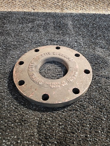 Sigma DTF6 11" OD Flange Threaded Flat Face C110 Cast Iron 250 PSI ...