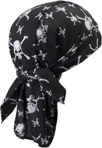 Sweat Wicking Do Rags Skull Caps, Cooling Hip Hop Hat, Beanie Durag ...