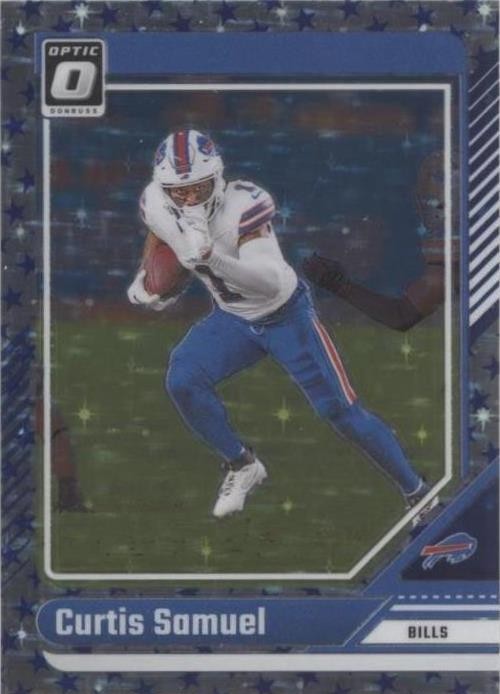 2024 Panini Donruss Optic - Curtis Samuel #22 Stars Prizm for sale ...