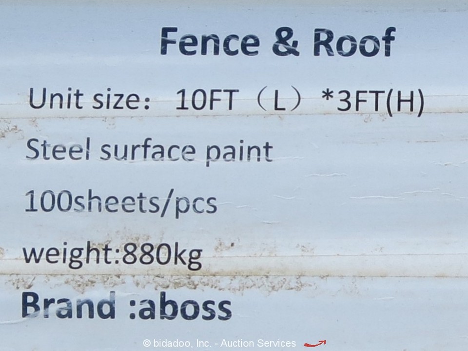 Aboss Q235 Steel Siding Roofing Building Material Sheets 116" (100 ...