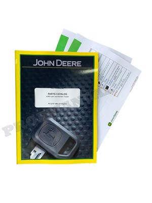 JOHN DEERE X350 TRACTOR PARTS CATALOG MANUAL + BONUS! | eBay