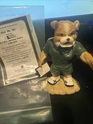 USMC Barking Orders GIVE ME 20! Hamilton Collection Figure Number 1147A ...